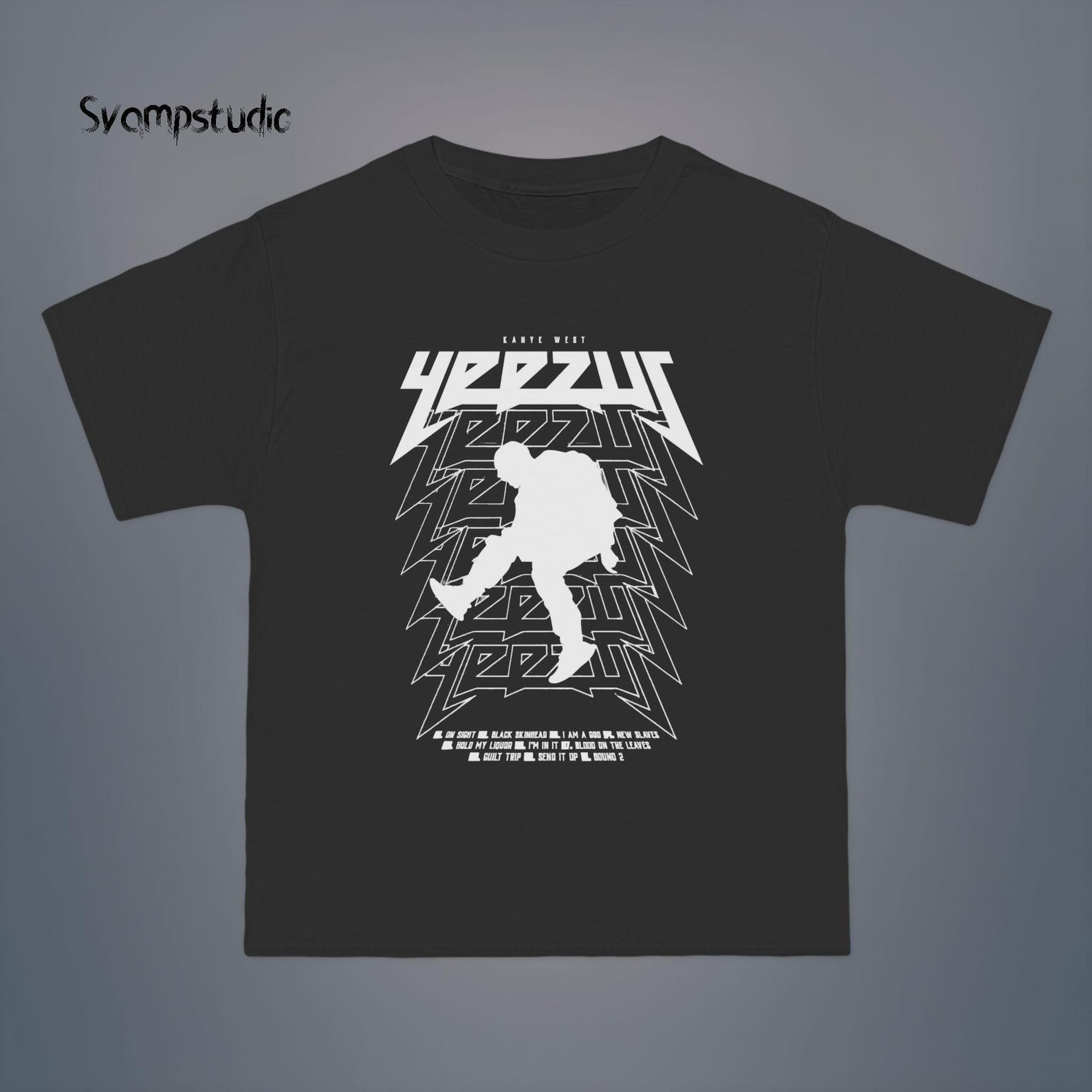 Kanye West T-shirt - Yeezus Merch - Streetwear - Kanye West Merch ...