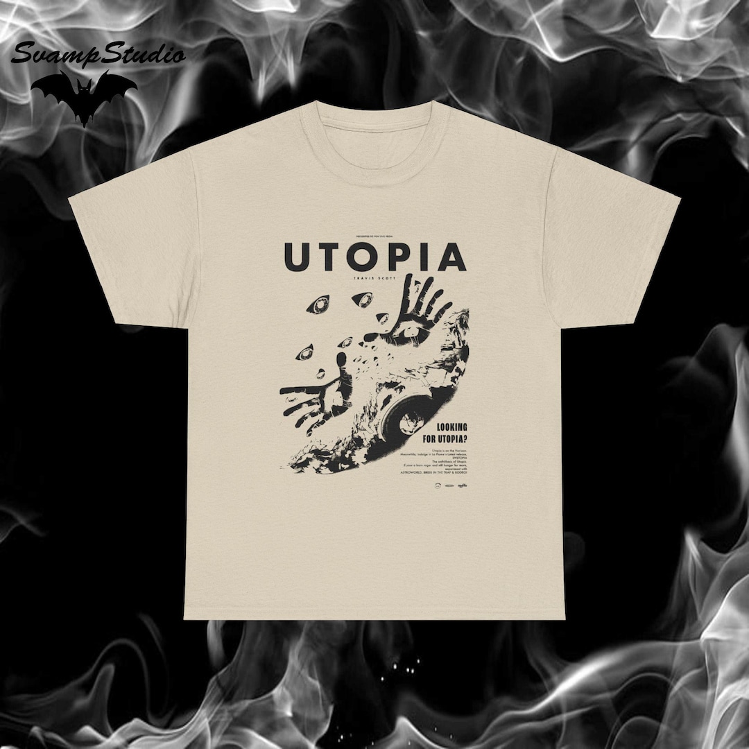Travis Scott Utopia Tshirt - Utopia Merch - Travis Scott Tshirt ...