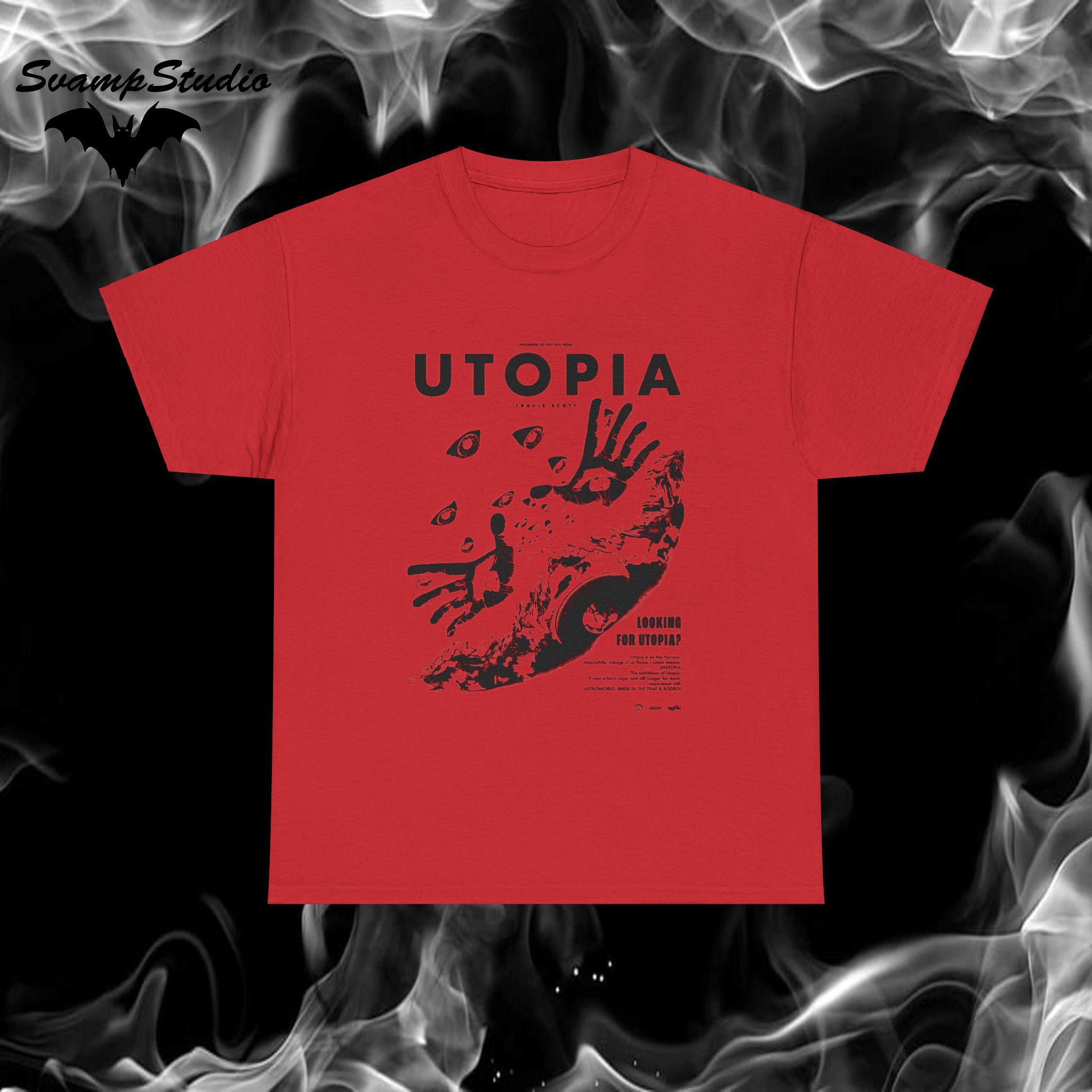 Travis Scott Utopia Tshirt - Utopia Merch - Travis Scott Tshirt ...