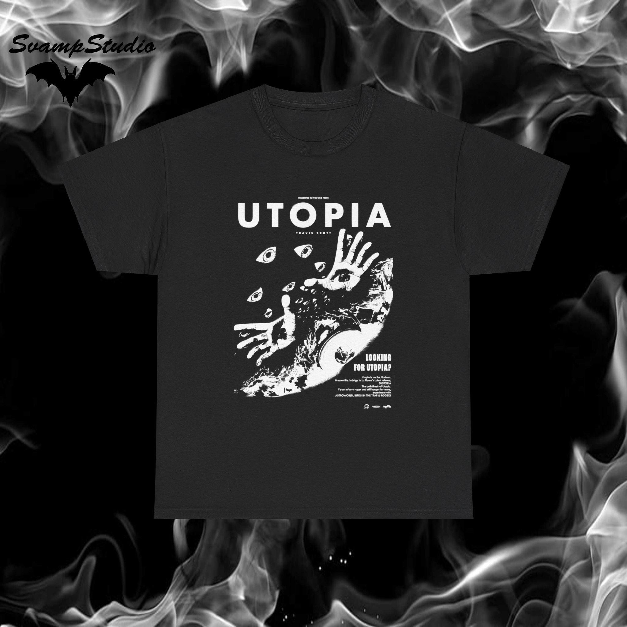 Travis Scott Utopia Tshirt - Utopia Merch - Travis Scott Tshirt ...