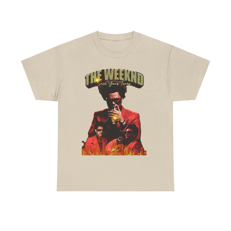 The Weeknd Vintage T-shirt, the Weeknd T-shirt, Hip-hop Music Shirt ...