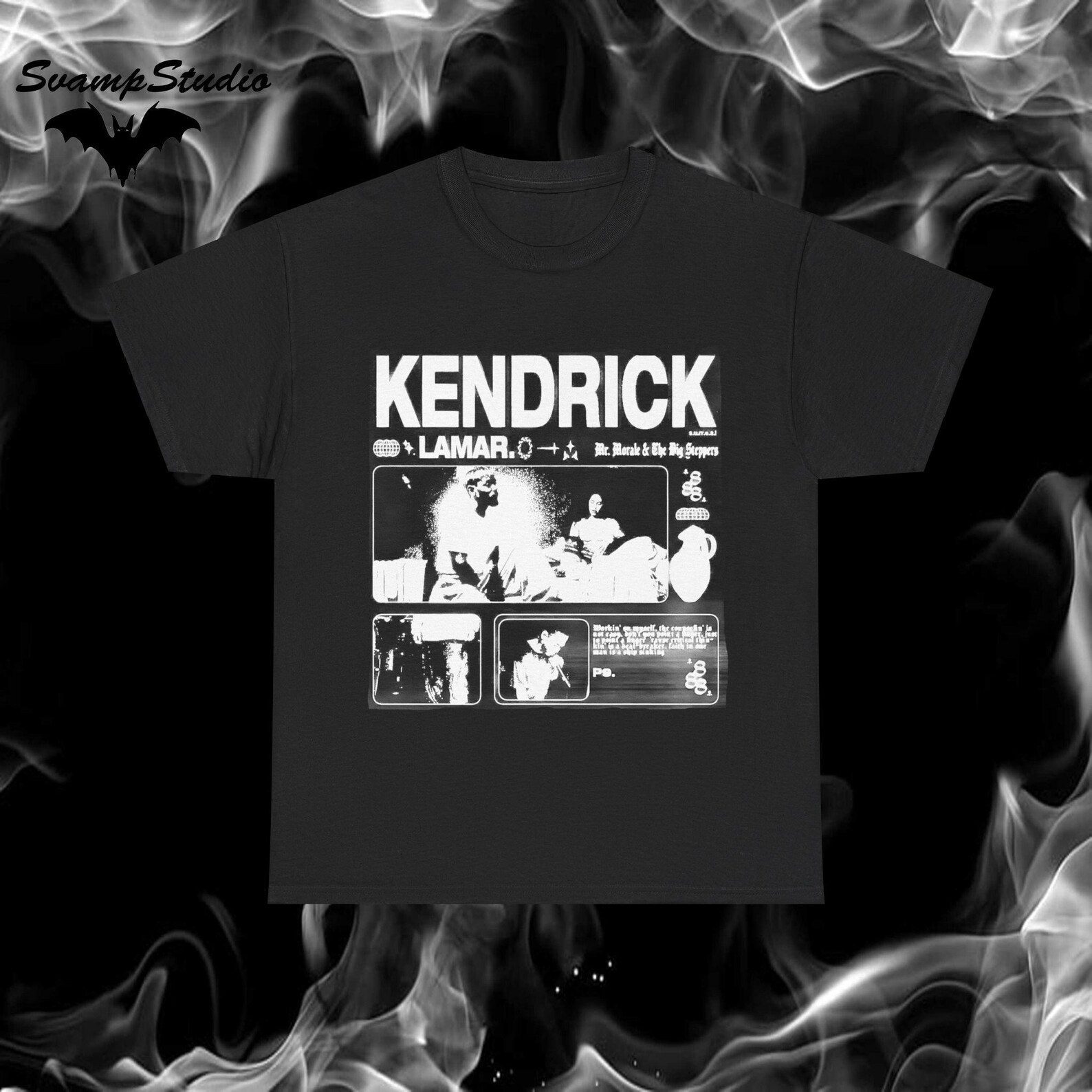 Kendrick Lamar Tshirt - Streetwear - Graphic Tee - Kendrick Lamar Merch ...