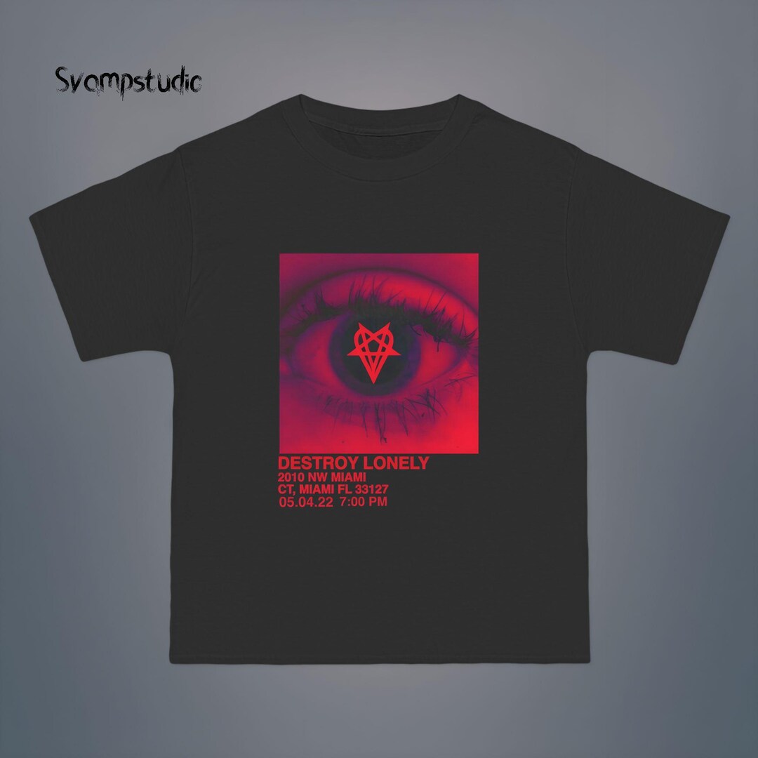 Destroy Lonely Opium Tee - Opium Merch - Playboi Carti Tshirt - Destroy ...