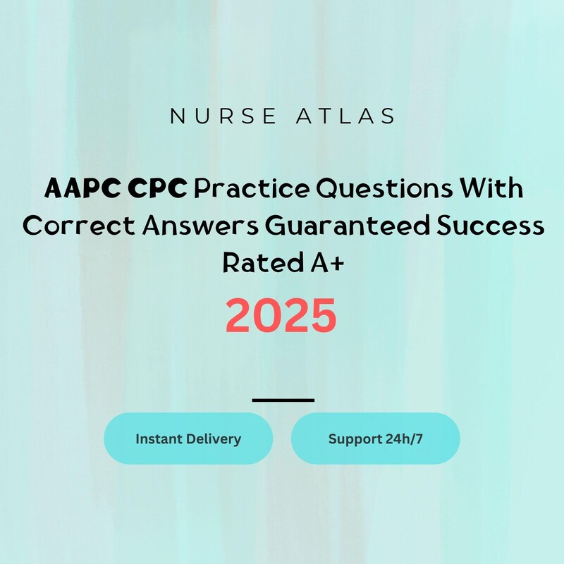 2025 Cpc Study Guide - Etsy UK