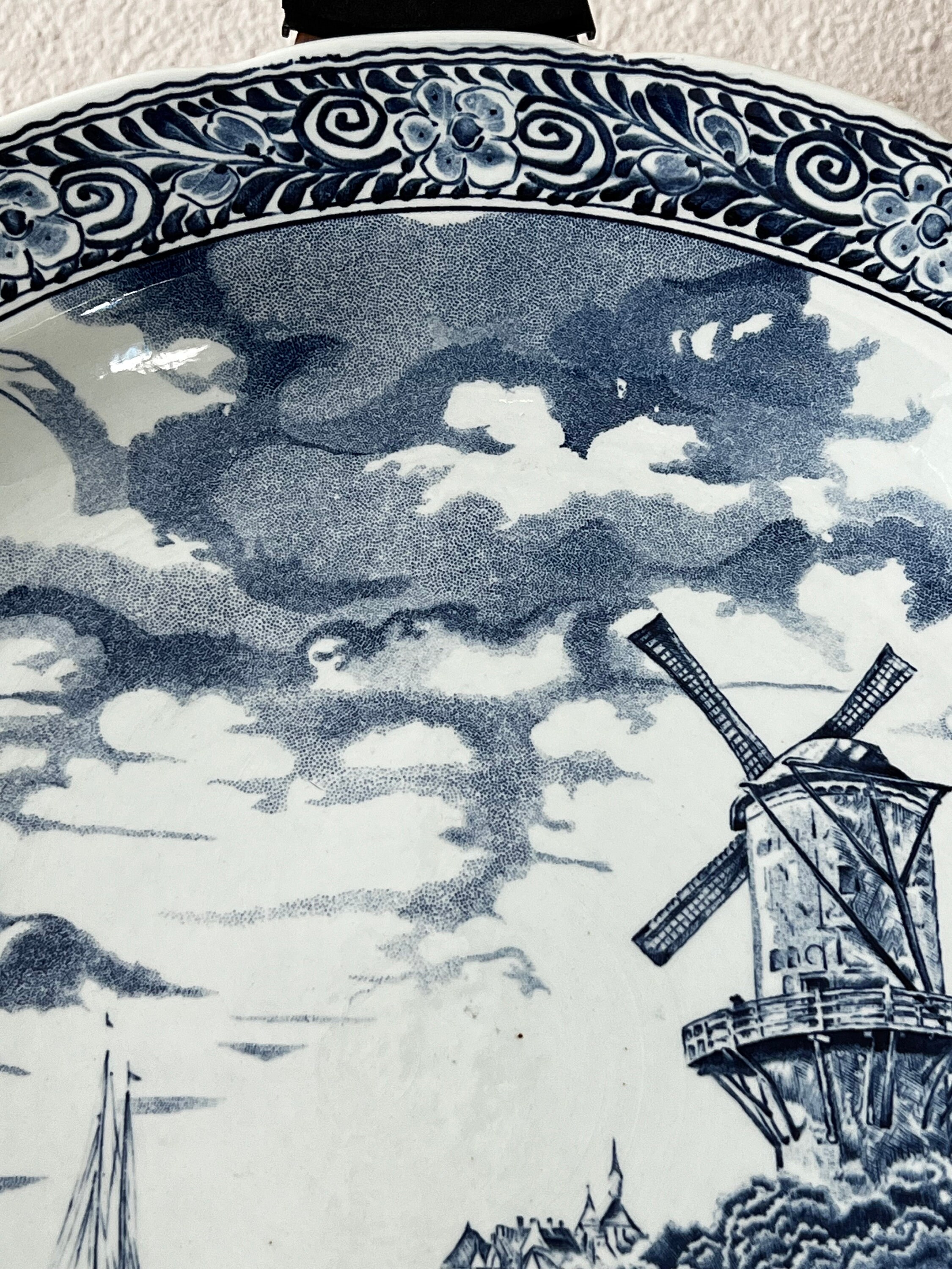 Royal Sphinx by Boch Belgium Delfts Holland 15.5 Large Decorative ...