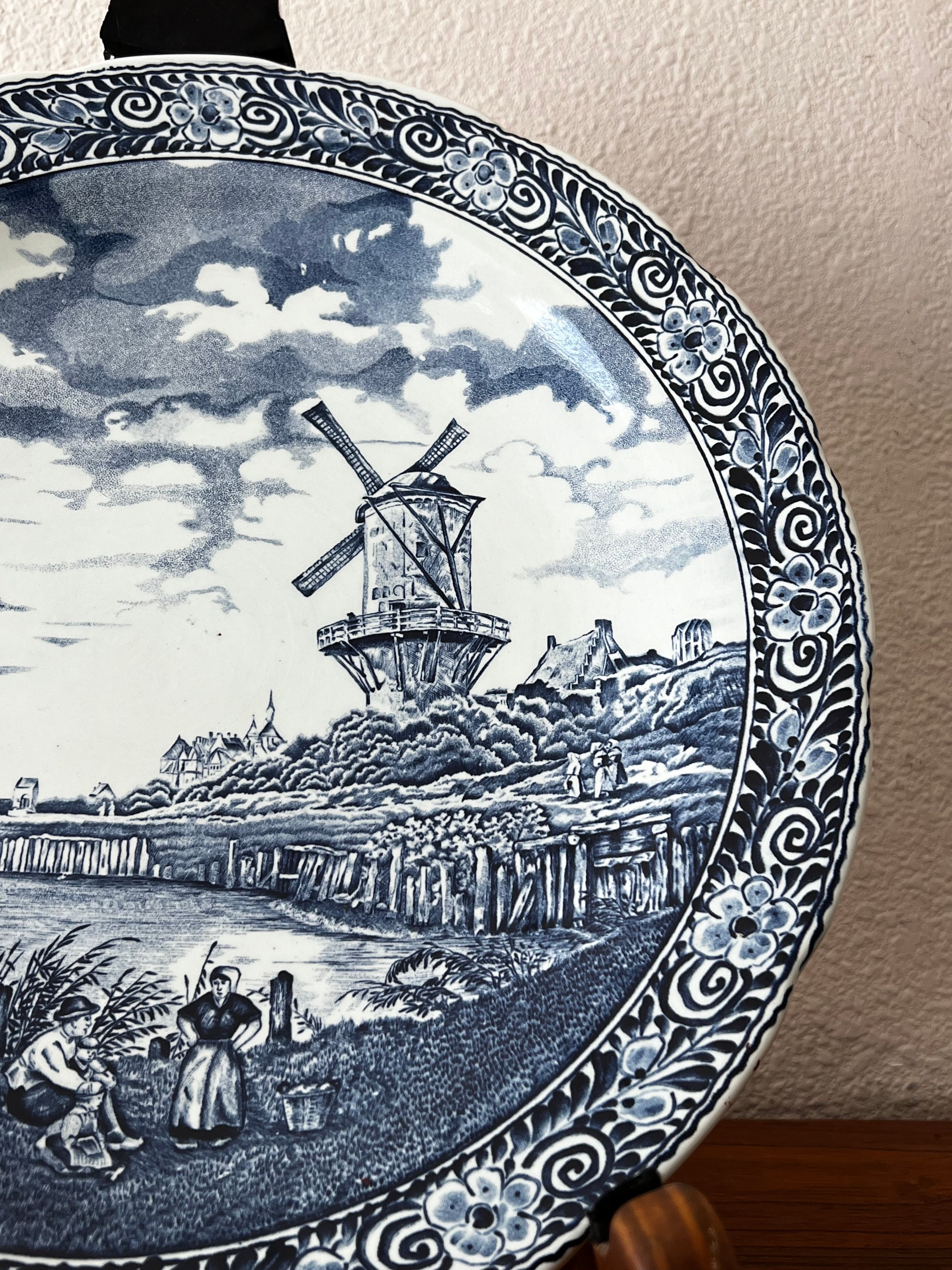 Royal Sphinx by Boch Belgium Delfts Holland 15.5 Large Decorative ...