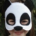 Panda Mask - Animal Mask - Panda Costume - Kid Size - Zoo Animal ...