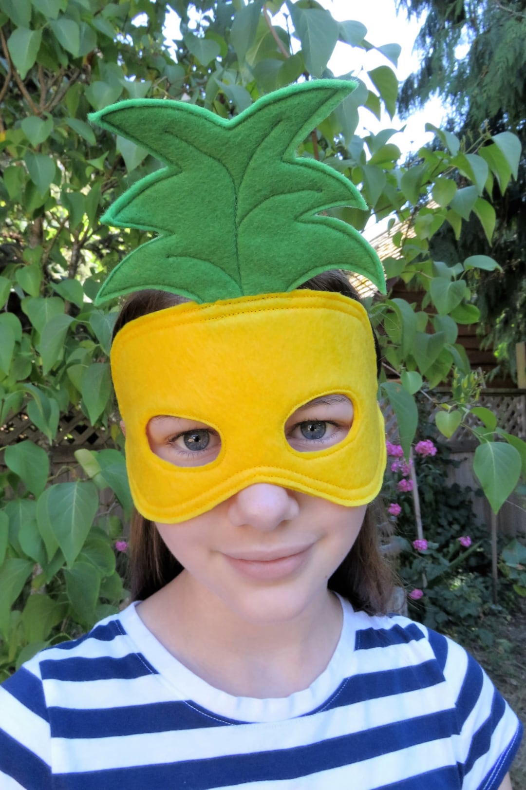 Pineapple Mask - Fruit Mask - Costume Mask - Masquerade - Mardi Gras ...