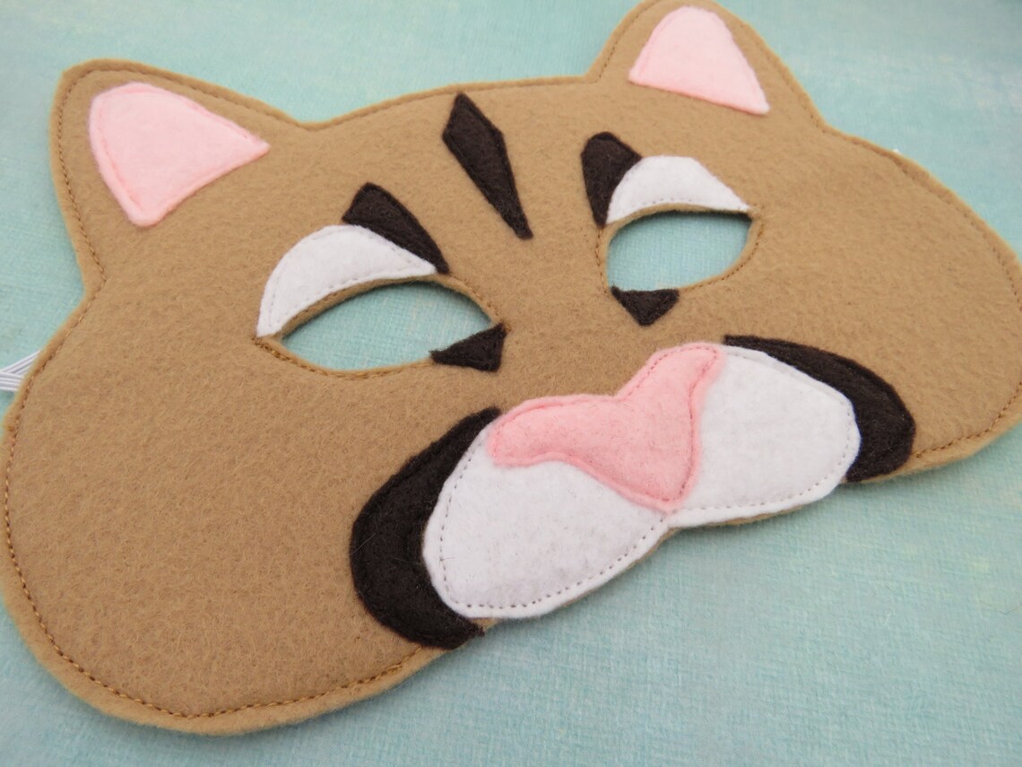 Máscara de gato - Máscara de puma - León de montaña - Puma - Gato de la ...