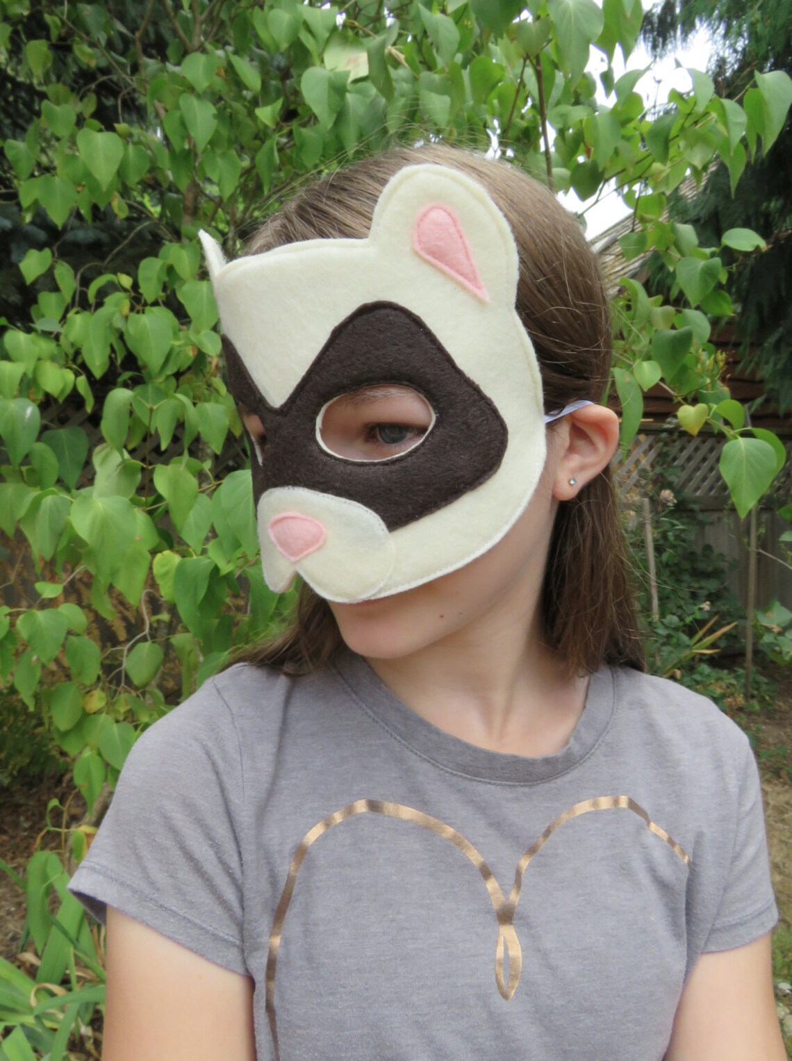 Ferret Mask Weasel Mask Woodland Animal Costume Pretend - Etsy UK