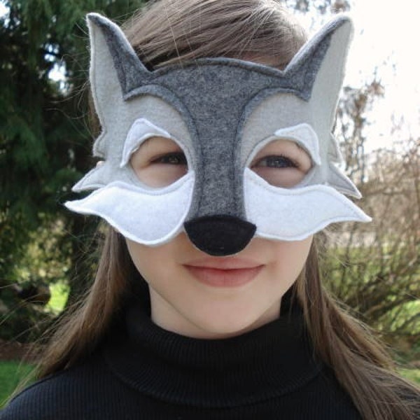 Wolf Mask - Etsy