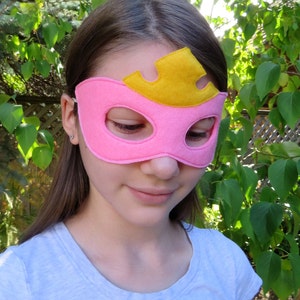 Princess Mask Girls Superhero Mask Fairytale Dress up Masquerade Party ...