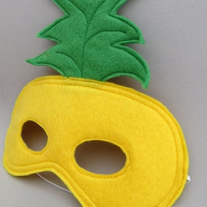 Pineapple Mask - Fruit Mask - Costume Mask - Masquerade - Mardi Gras ...
