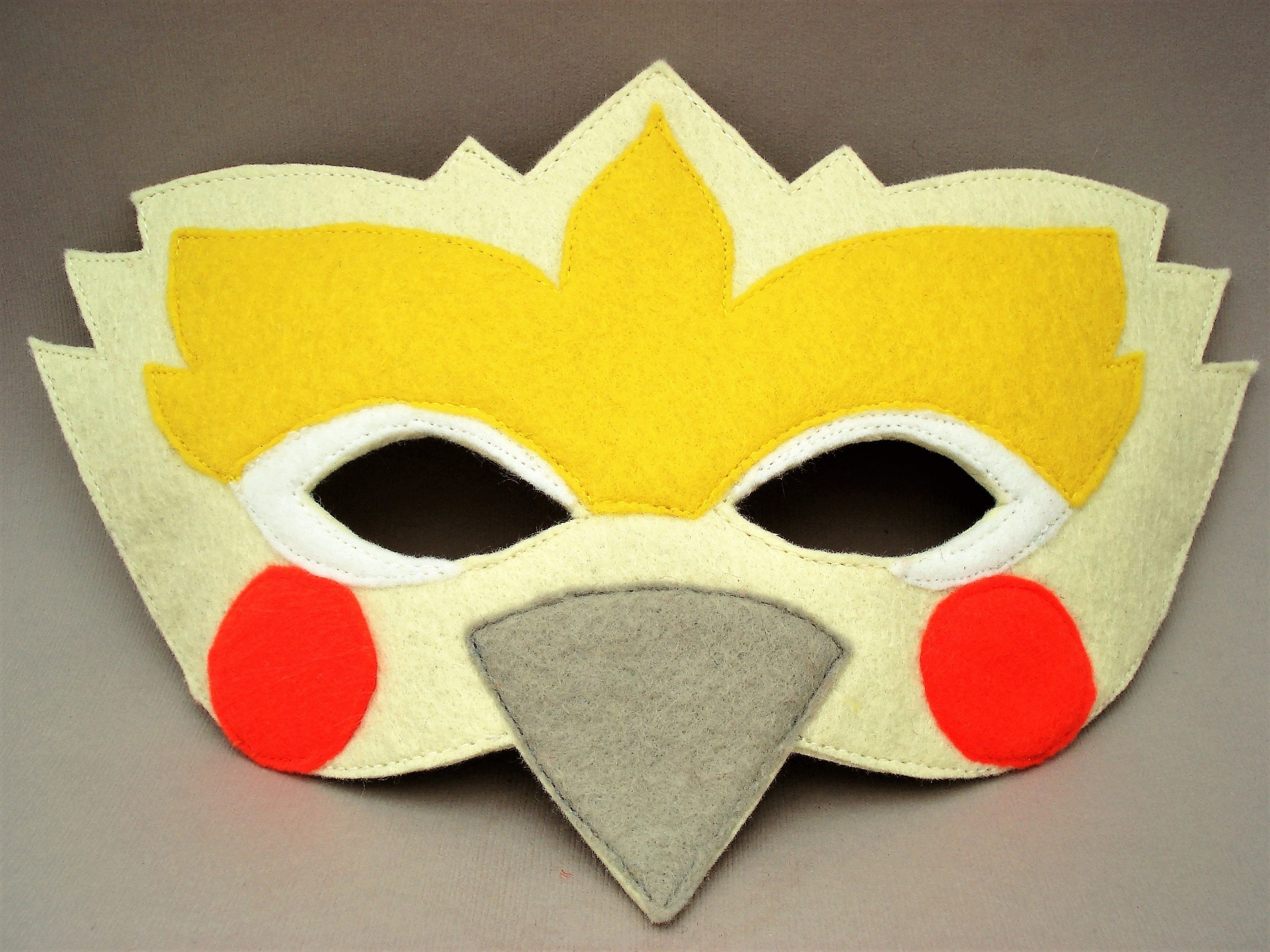 Cockatiel Mask Bird Mask Cockatiel Costume Parrot Mask | Etsy