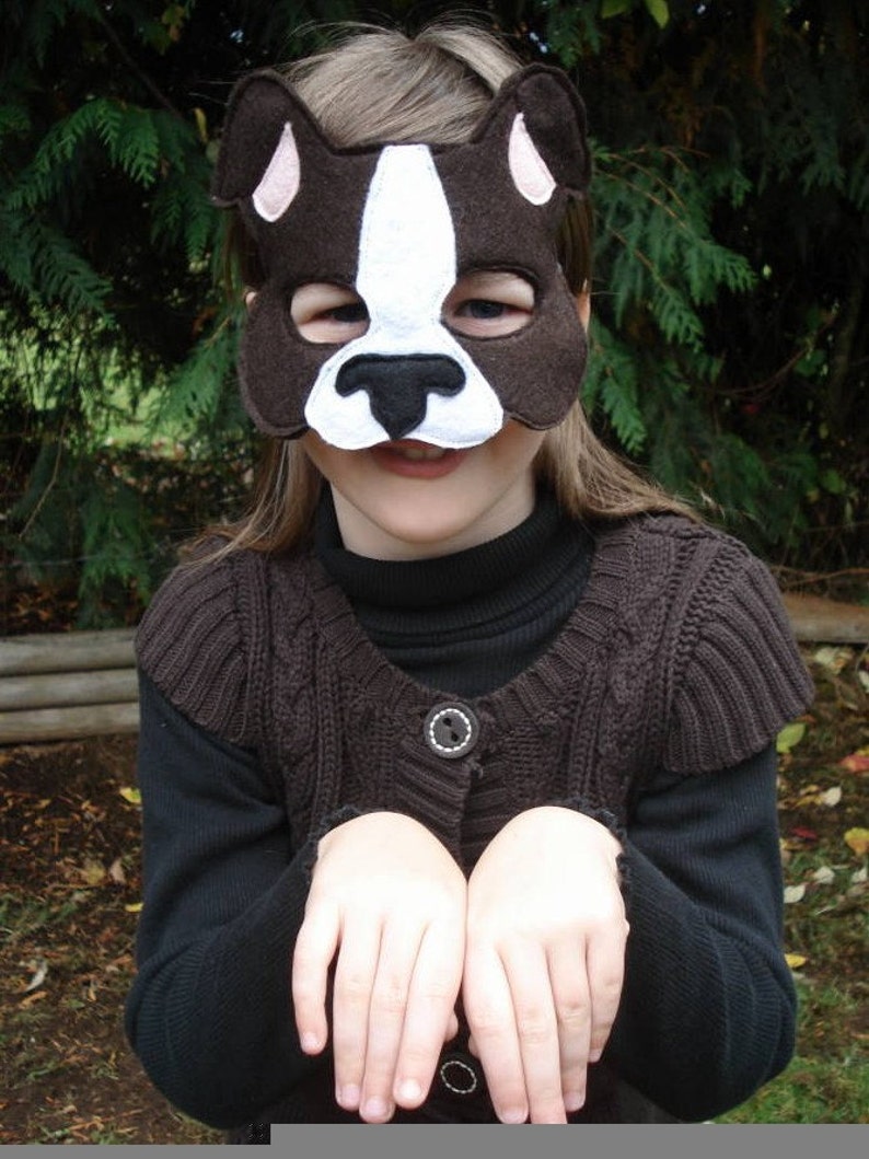 Dog Mask Puppy Mask Animal Mask Felt Mask Pretend Play | Etsy