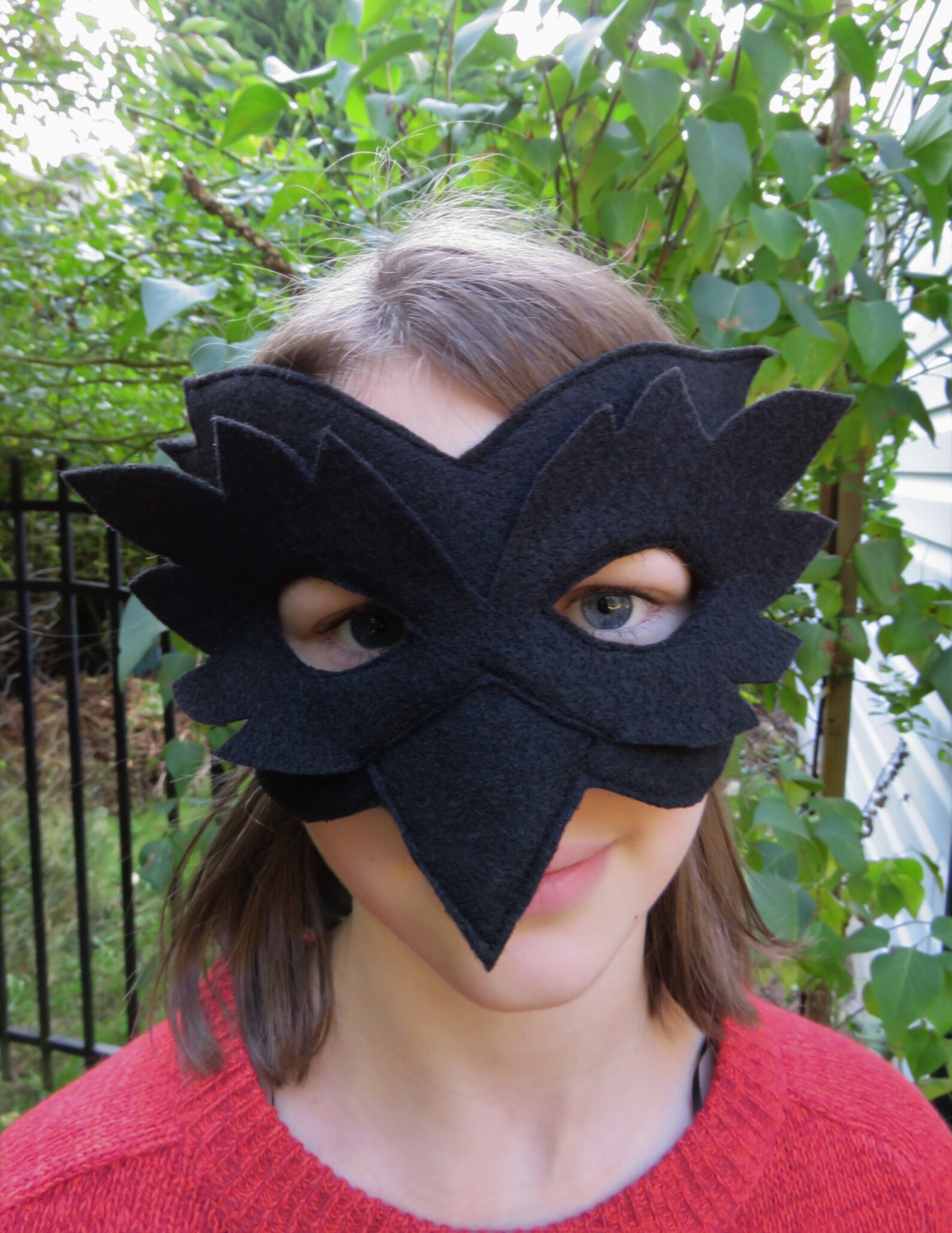 Raven Mask Bird Mask Crow Costume Accessory Masquerade - Etsy