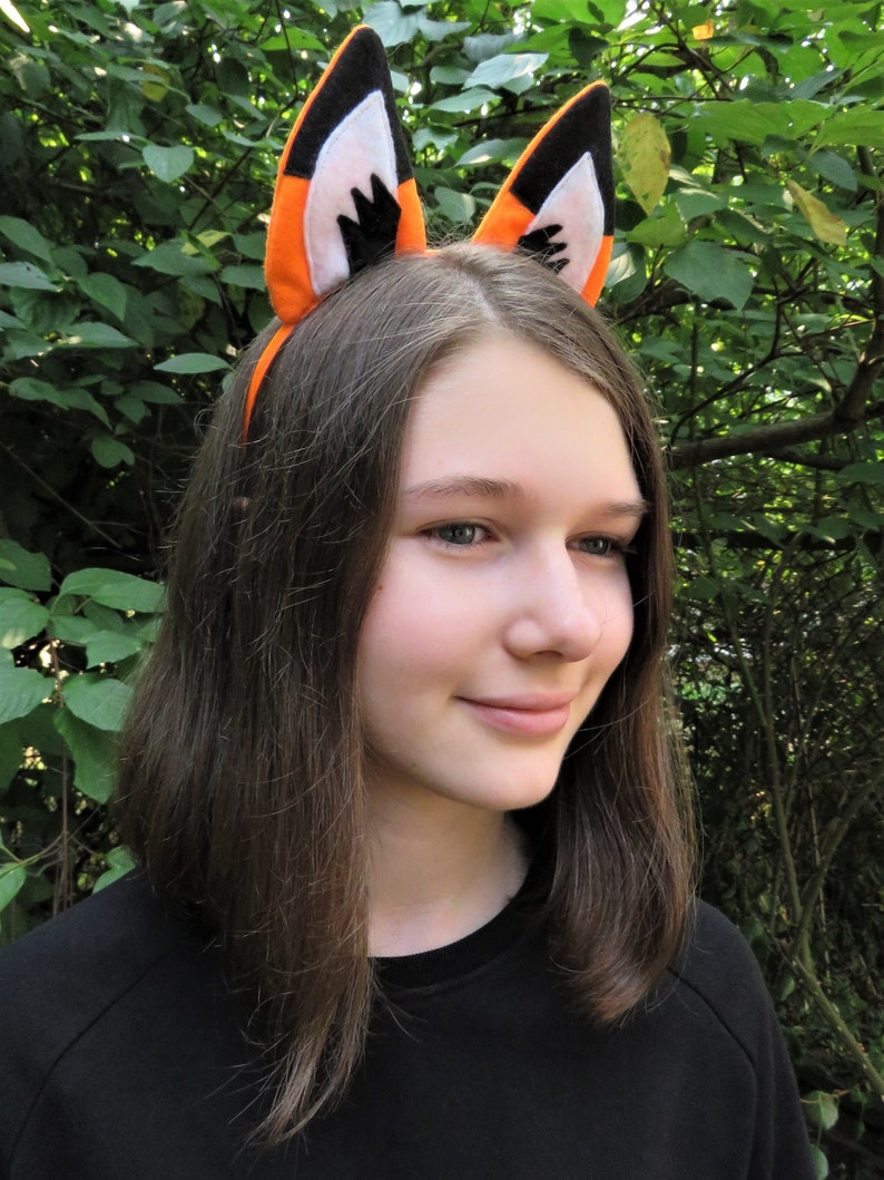 Fox Ears Fox Headband Animal Ears Fox Costume Accessory | Etsy
