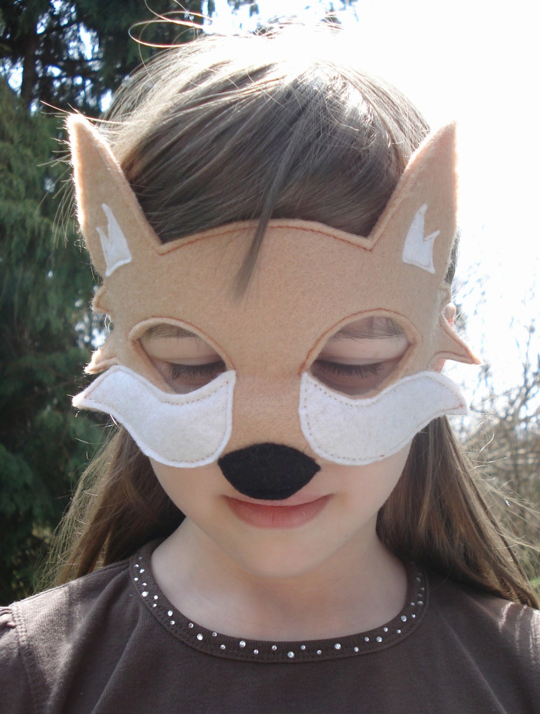 Fox Mask - Etsy