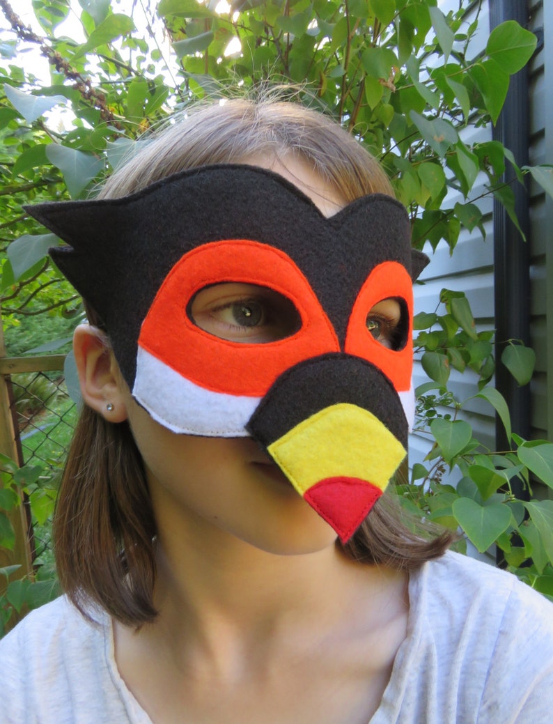 Toucan Mask Bird Mask Tropical Bird Costume Rain Forest | Etsy