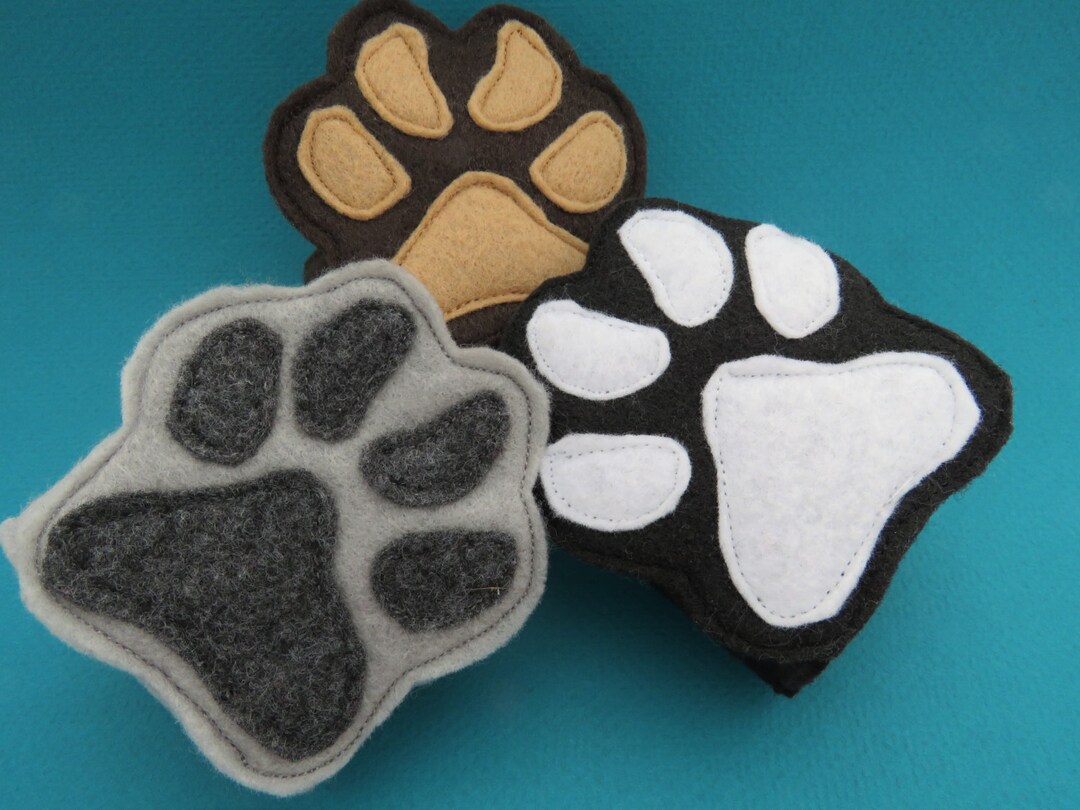 Paw Cuffs - Animal Paw Prints - Paw Wristbands - Animal Mask Add on ...