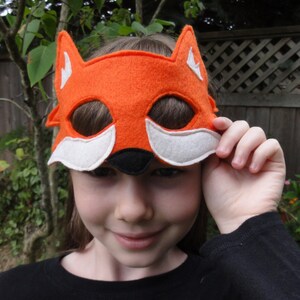 Fox Mask - Orange Fox - Woodland Animal Mask - Fox Costume - Adult Size ...