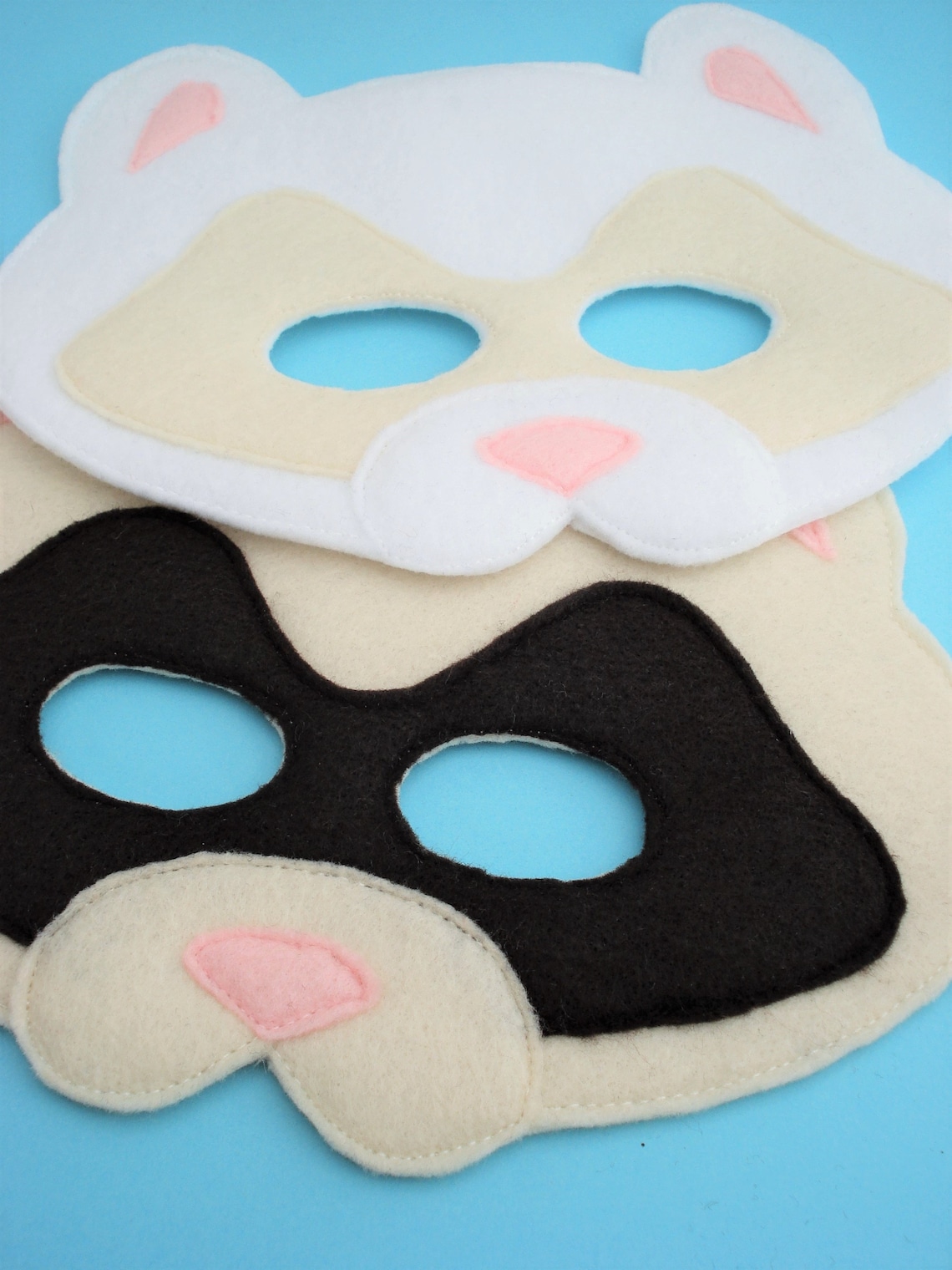 Ferret Mask Weasel Mask Woodland Animal Costume Pretend | Etsy