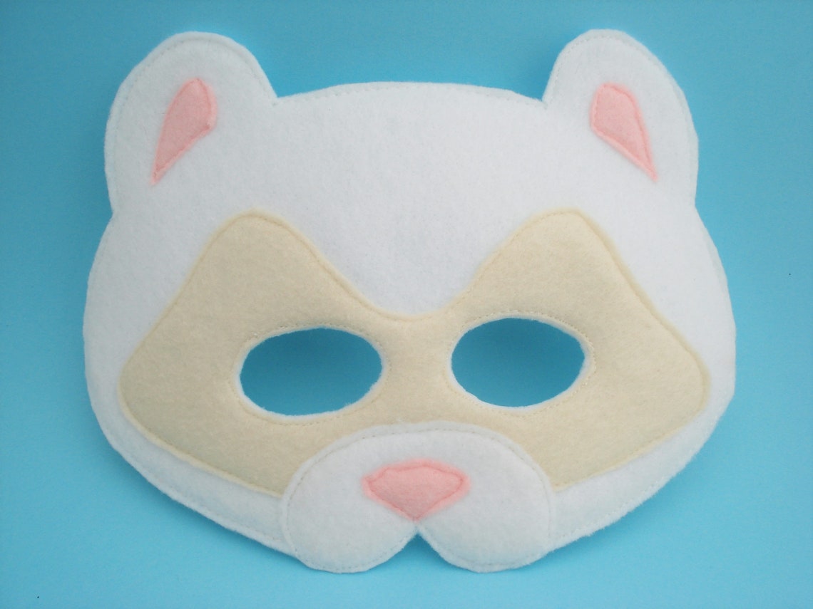 Ferret Mask Weasel Mask Woodland Animal Costume Pretend - Etsy UK