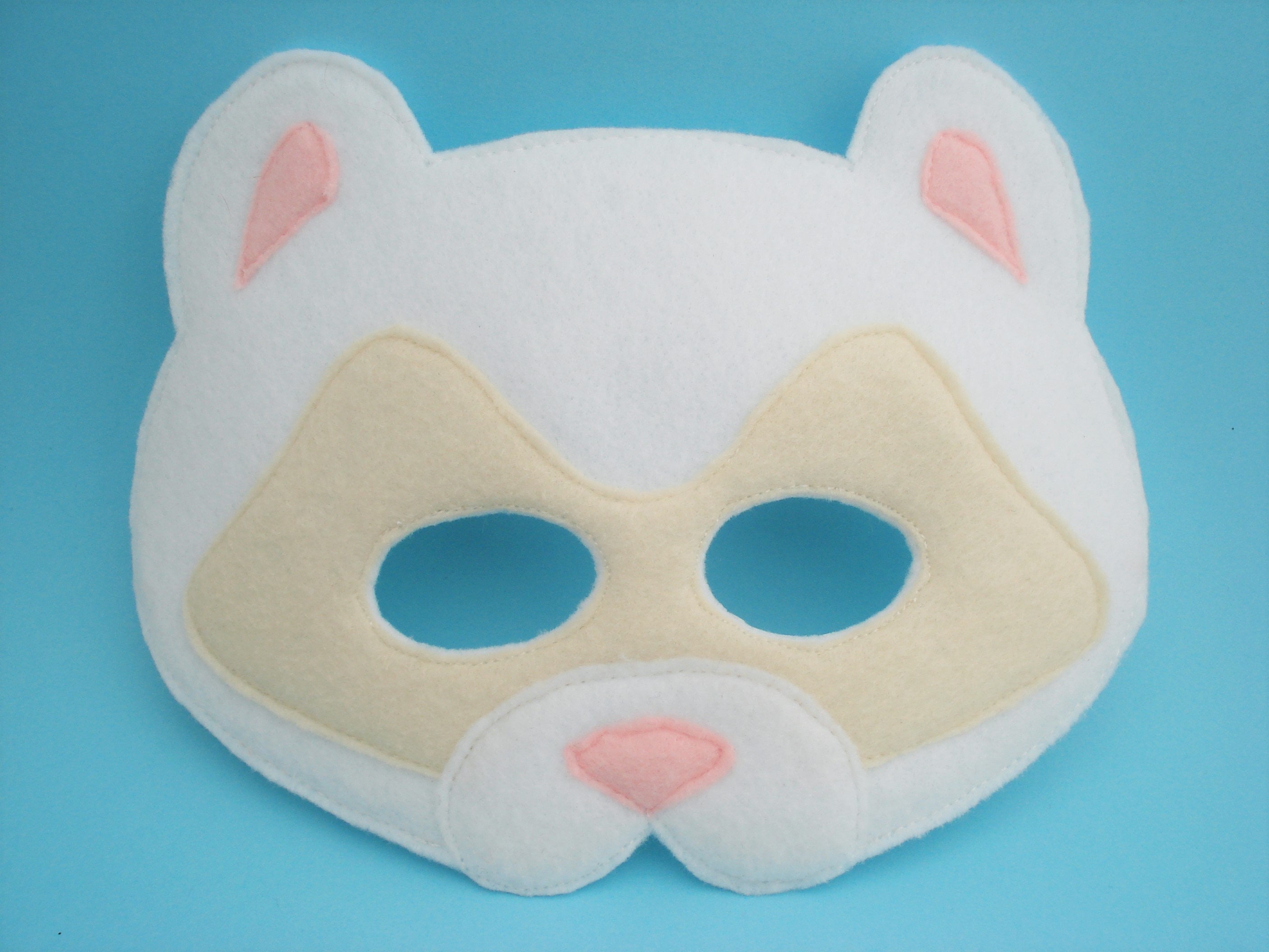 Ferret Mask Weasel Mask Woodland Animal Costume Pretend - Etsy UK