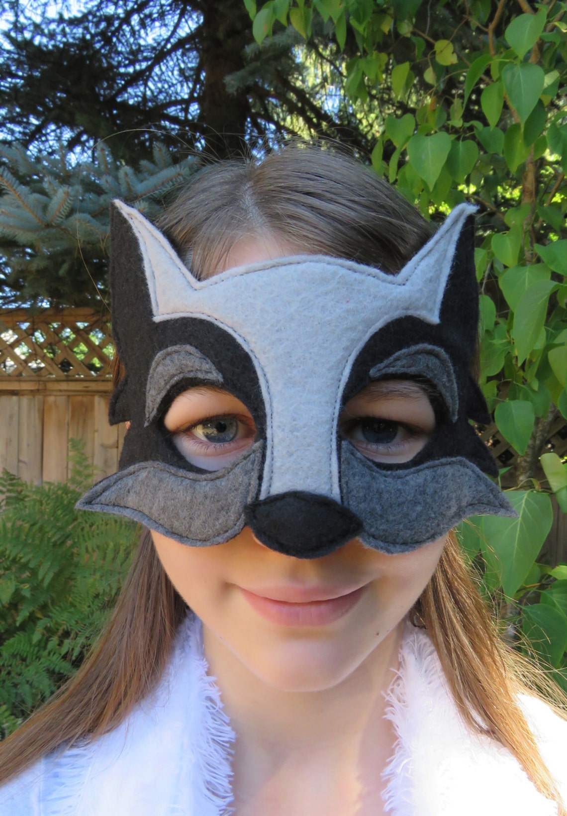 Black Wolf Mask Wolf Costume Costume Accessory Dog Mask | Etsy