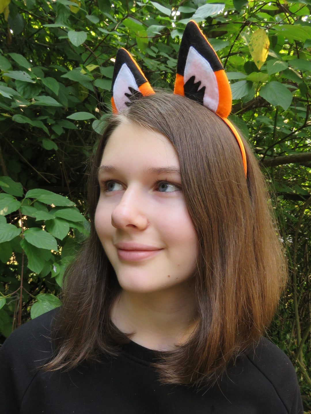 Fox Ears - Fox Headband - Animal Ears - Fox Costume Accessory - Orange ...