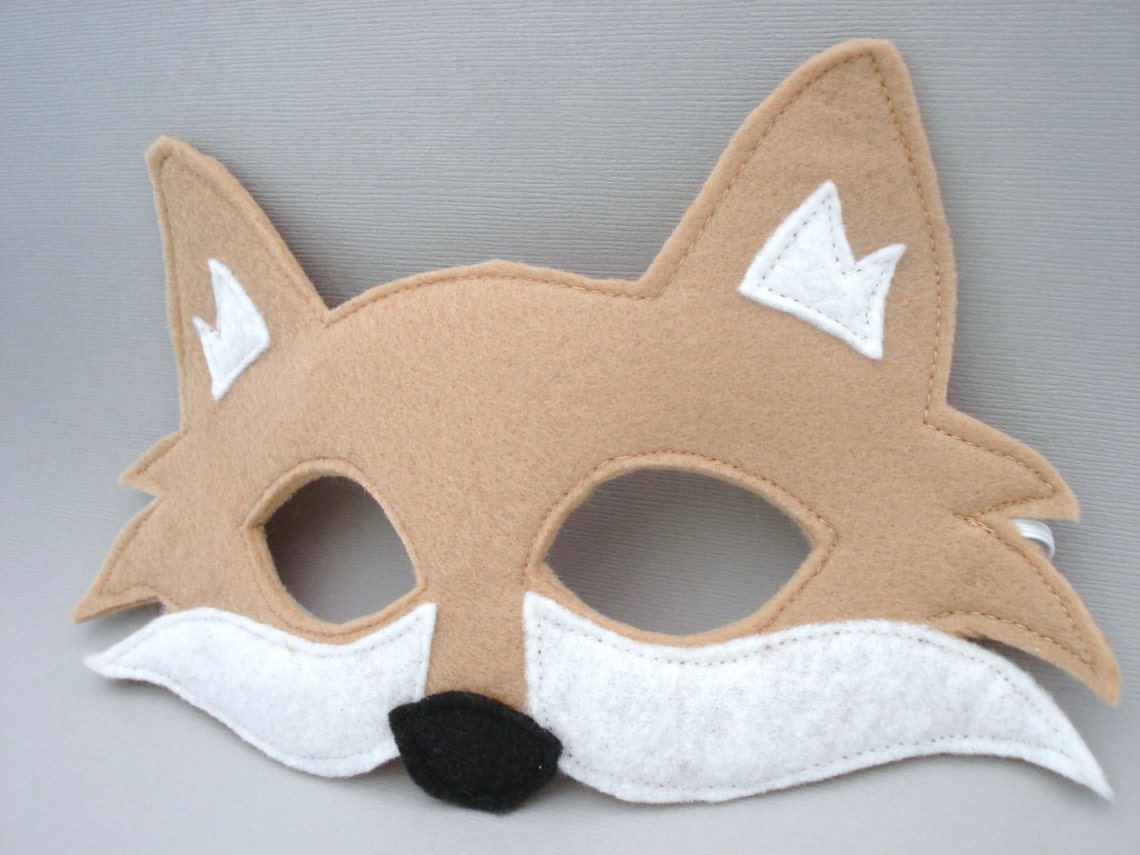 Fox Mask - Etsy
