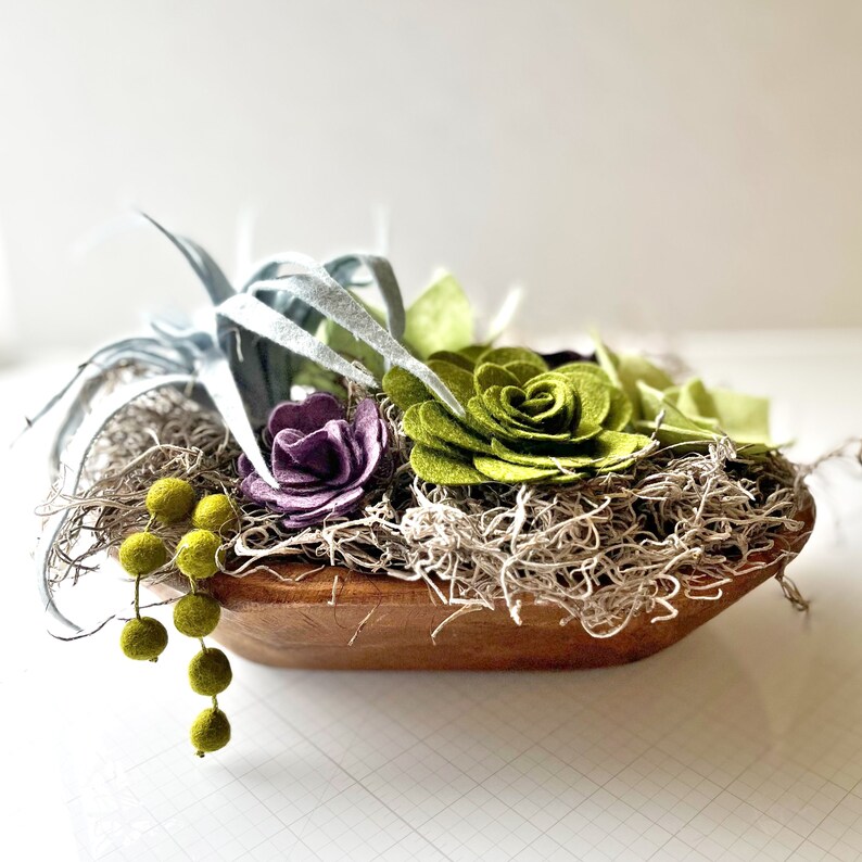 Felt Air Plant Succulent Craft Kit - Etsy