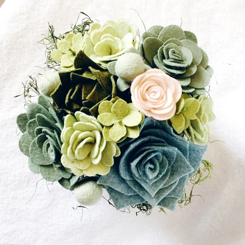Felt Succulent Craft Kit - Etsy