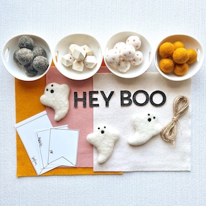 Felt Banner Garland Craft Kit | Hey Boo - Etsy