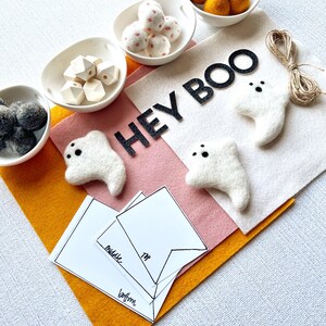 Felt Banner Garland Craft Kit | Hey Boo - Etsy