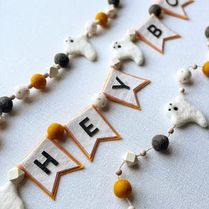 Felt Banner Garland Craft Kit | Hey Boo - Etsy