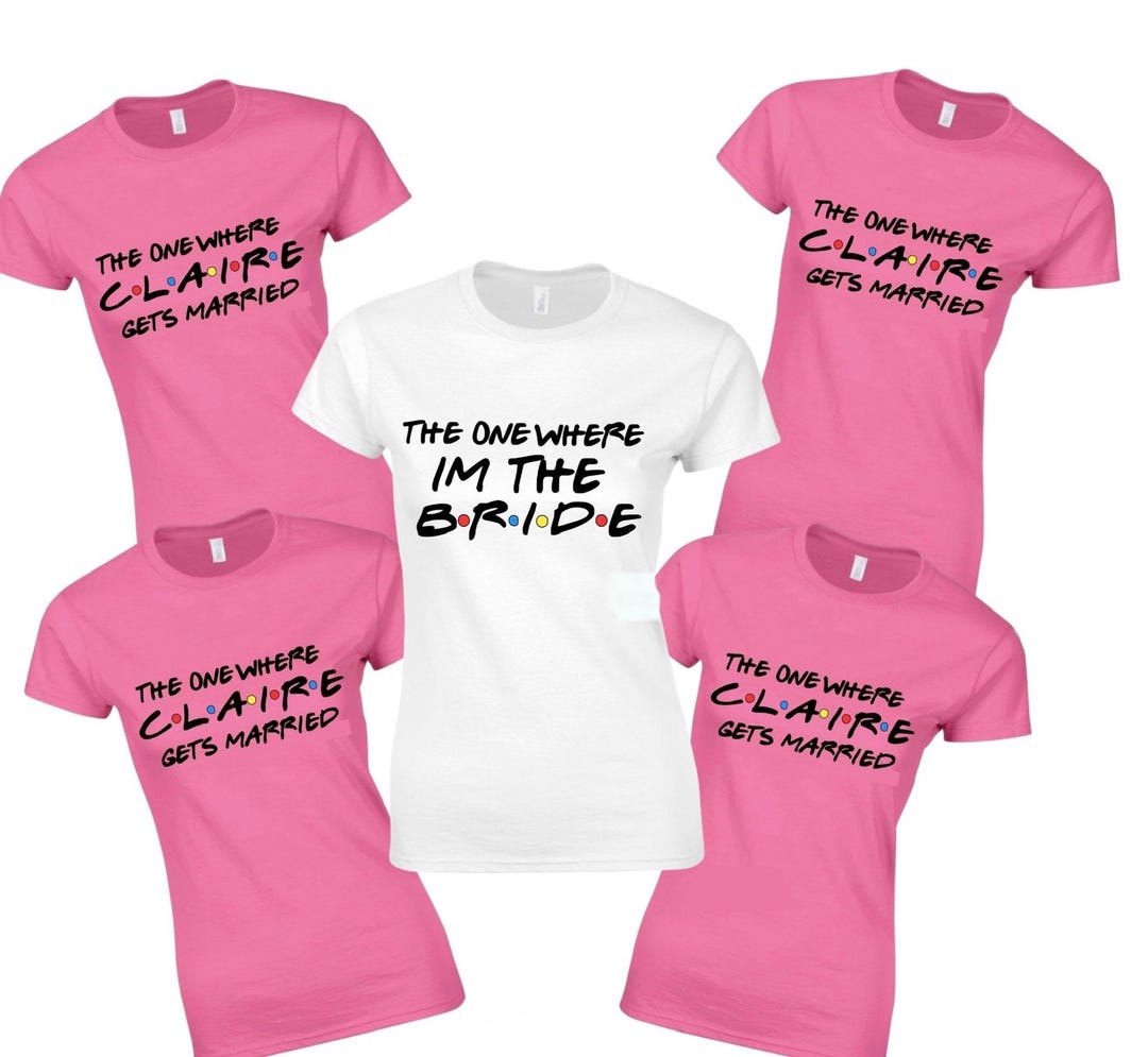 The One Where NAME Gets Married - the One Where I Am the Bride - Hen Do ...