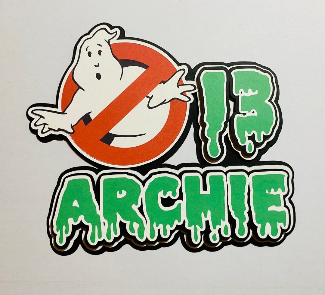 Ghost Busters - Cake Topper - Birthday - Slimer - 3D - Inspired - Etsy