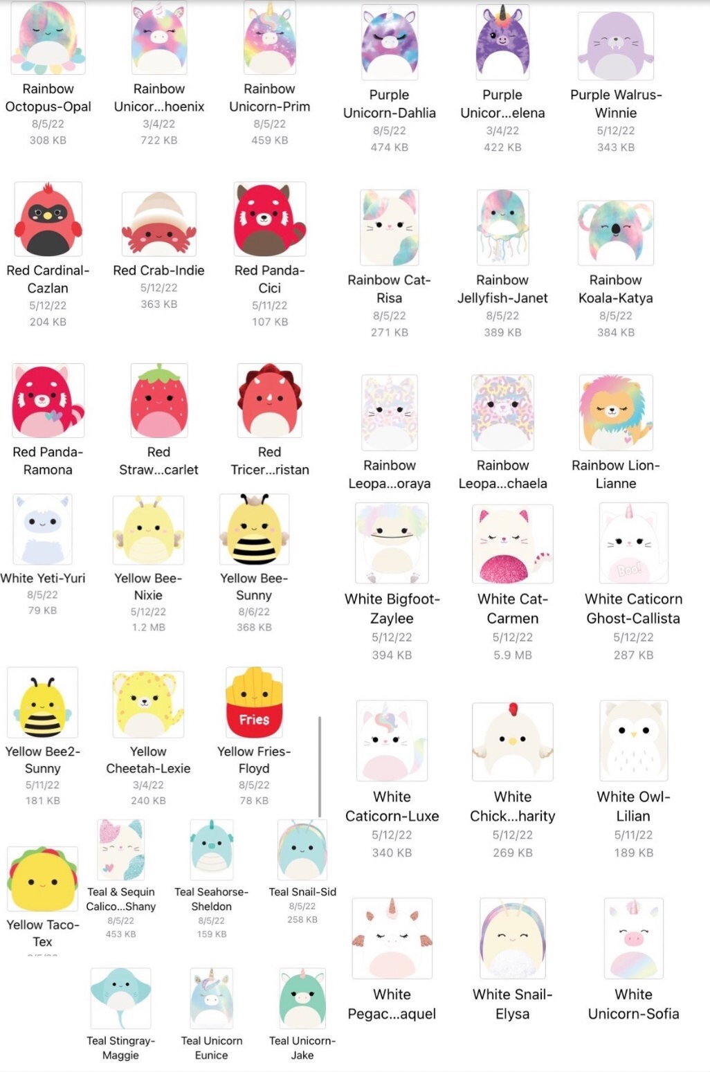 Squishmallow Cake Topper Birthday Personalised Choose Your Own - Etsy