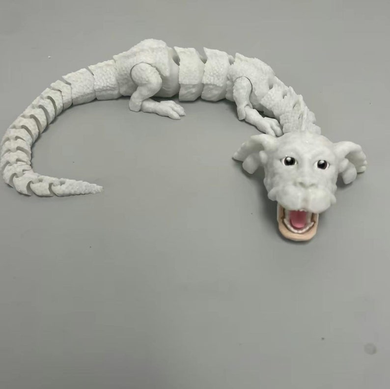 Falkor Luck Dragon Inspired 3D Printed Figurine - Etsy