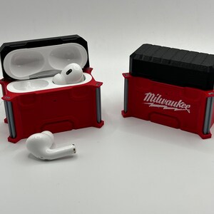 Milwaukee Inspired AirPod Pro Version 1 & 2 - 3D Printed Case - Etsy
