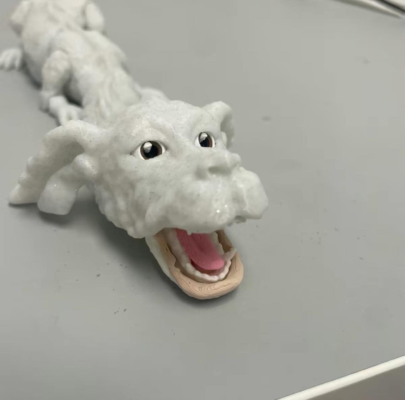 Falkor Luck Dragon Inspired 3D Printed Figurine - Etsy