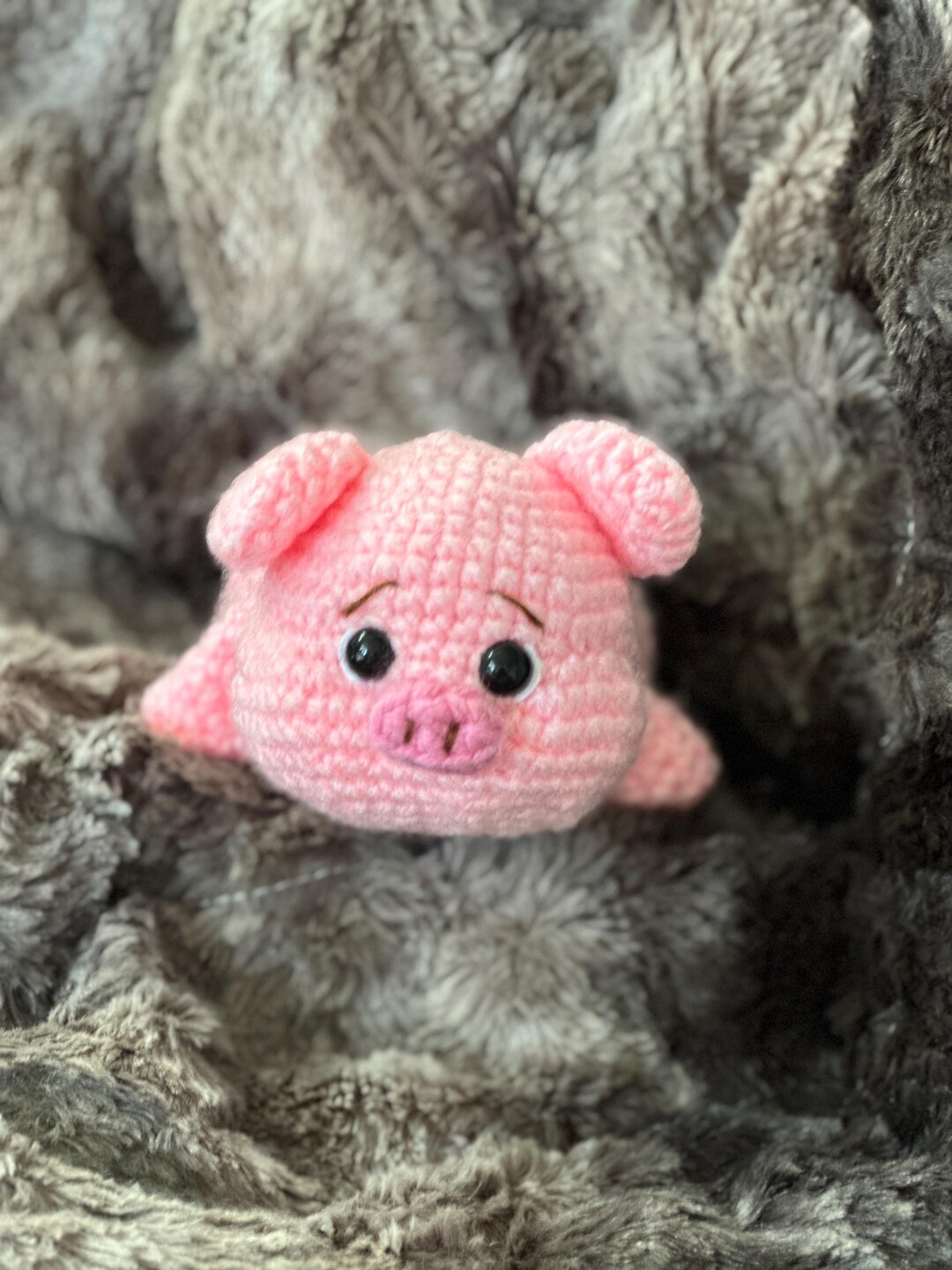 Pig Crochet Gift Birthday Present Amigurumi Anniversary Piggy Gift ...