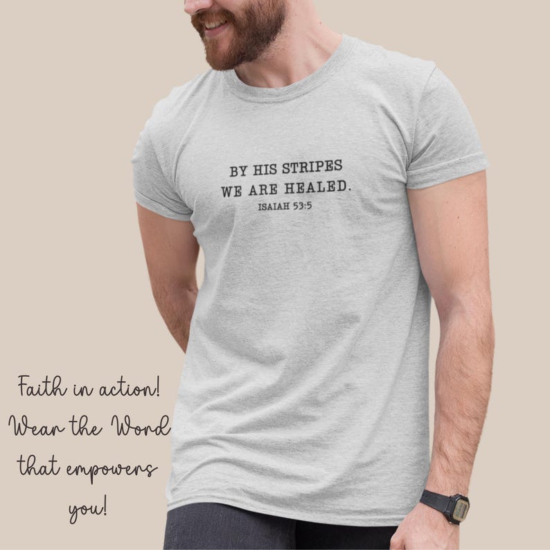 Custom Minimalist Christian Shirt Customized Bible Verse Tee Thoughtful ...