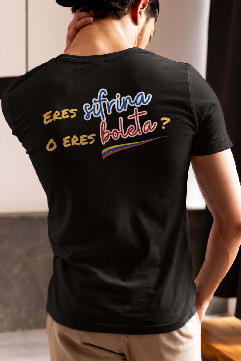 Venezuelan Sifrina O Boleta Tshirt Veneca Shirt Funny Venezuelan Quote ...