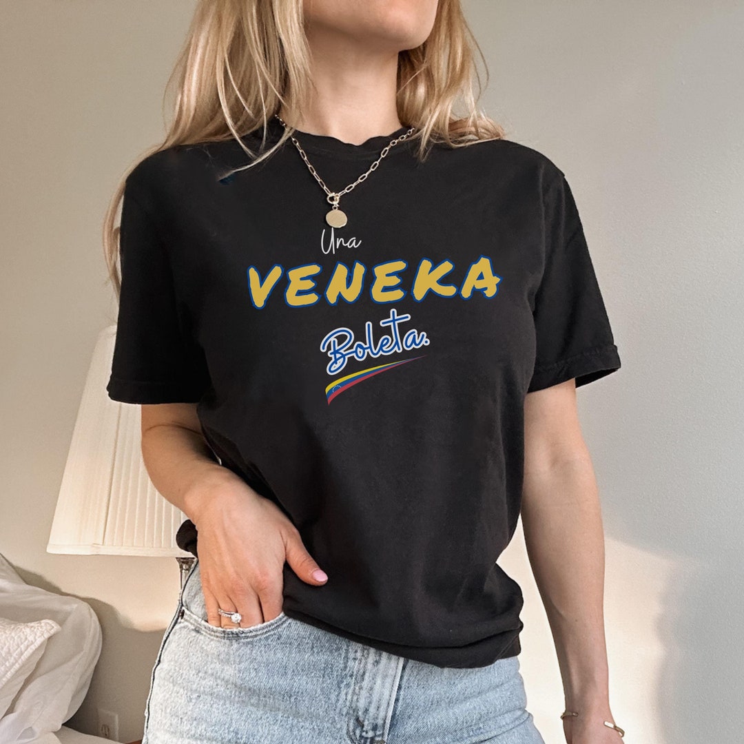Veneka Boleta Shirt Venezuelan Tshirt Fun Venezuela Gift for Her Gift ...