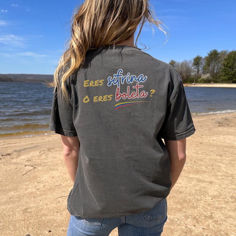Venezuelan Sifrina O Boleta Tshirt Veneca Shirt Funny Venezuelan Quote ...