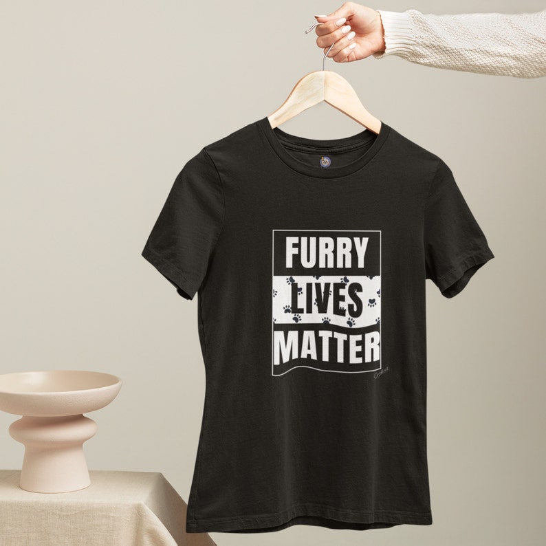 Animal Welfare Shirt for Animal Lover Furry Lives Matter Tee Pet Lover ...