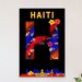 Haiti Travel Poster, Haitian Art, Alphabet Illustration, Digital ...