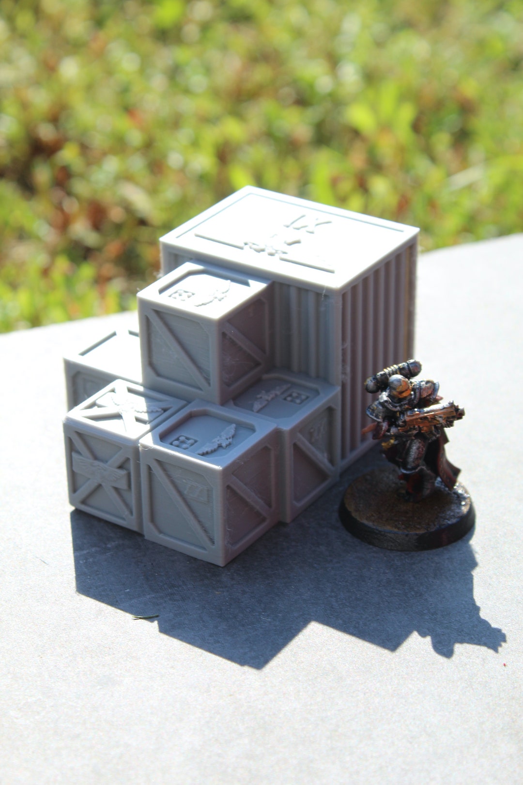 Imperium Crate in 3d Printing for Wargame, Wargame Accessory, Imperial ...
